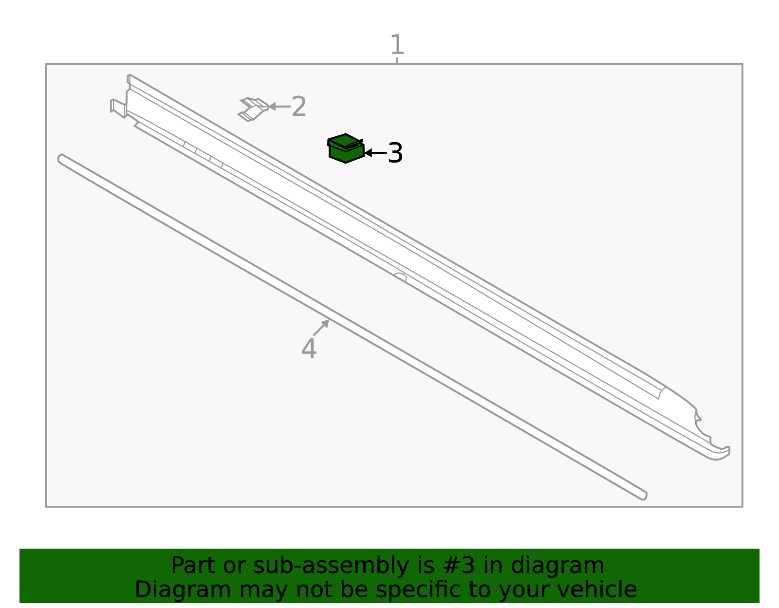 Ford Dealership 2017-2025 Ford Rocker Molding Retainer W718456-S300 ...