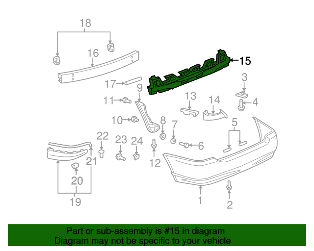 Toyota Absorber Part# 5261502060 | Toyota Of Colorado Springs Parts