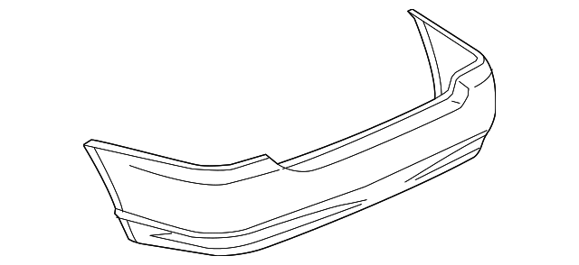 52159-02912 - Cover Rear Bumper L 2003-2008 Toyota Corolla | Longo ...