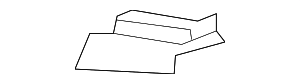 2005-2015 Toyota Tacoma Cowl Cover Seal (Right, Front) 53866-04010 ...