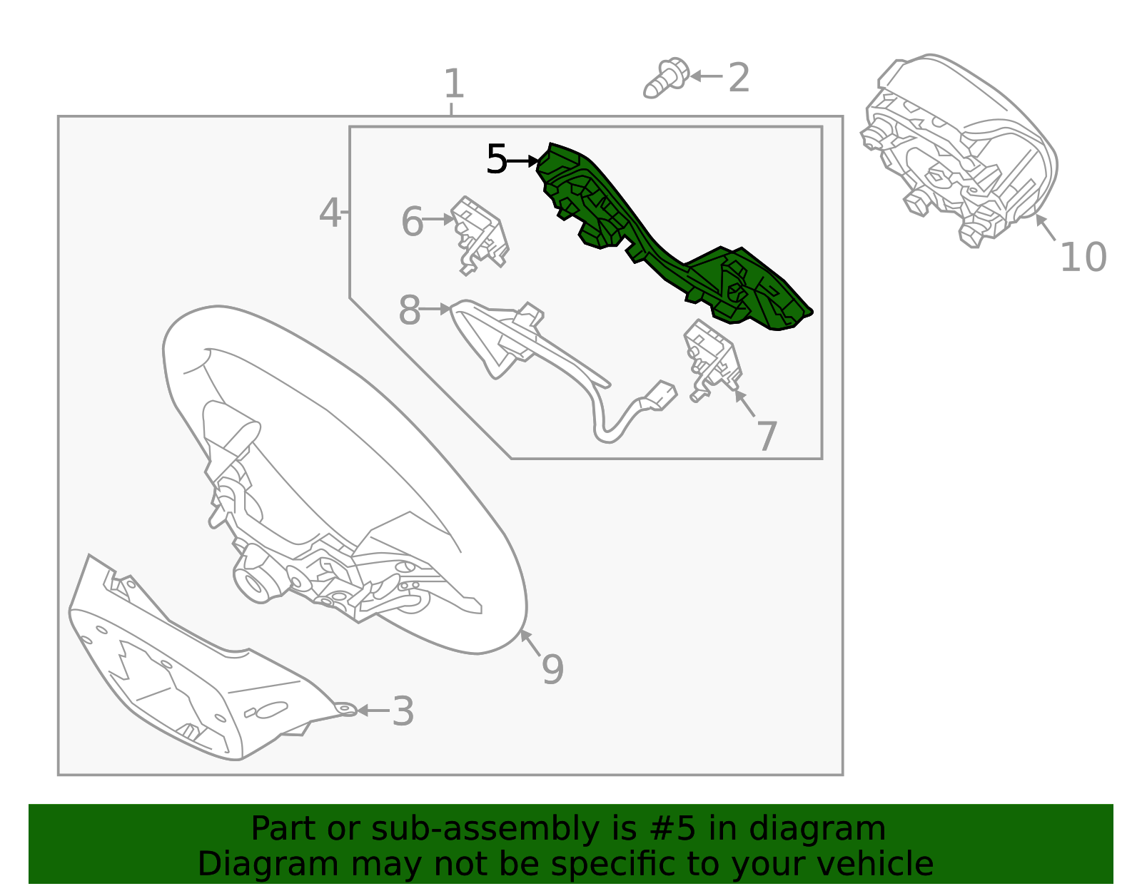 96750-H5000 - Bezel 2018-2022 Hyundai Accent | AutoNation Parts