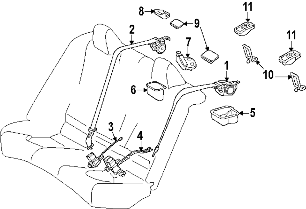 73717-06290-C0 - Anchor Cover 2025 Toyota Camry | Longo Toyota Parts