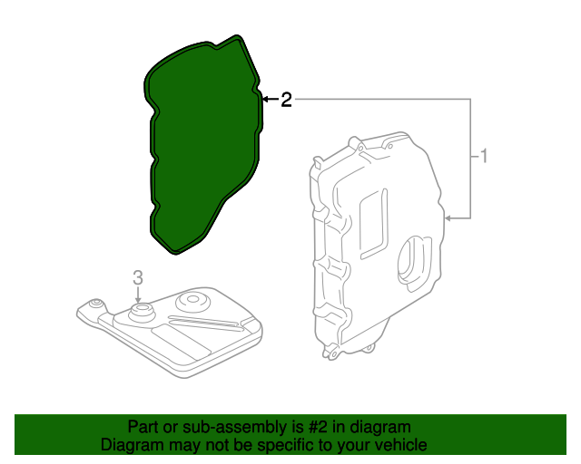 2013-2022 Ford Side Cover Gasket CV6Z-7F396-A | OEM Parts Online