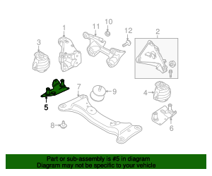 22116773250 - 2009-2011 BMW 335d Reinforced Plate (22-11-6-773-250 ...
