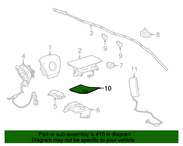 20919641 - OEM GM Seat Cushion Pad | GMPartsCenter.net | GM Parts Center