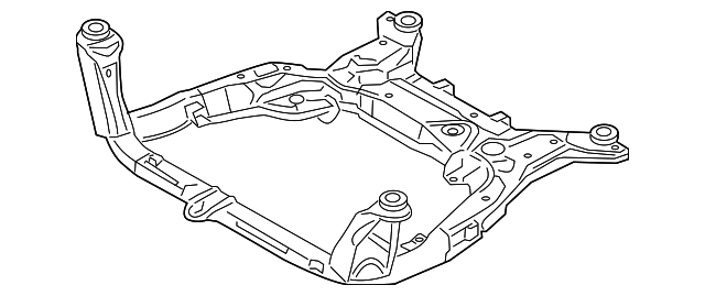 Genuine Engine Cradle for 2012-2019 Land Rover | Land Rover Part ...