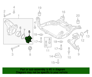 2012-2019 Land Rover Wheel Hub LR138237 | AutoNationParts.com