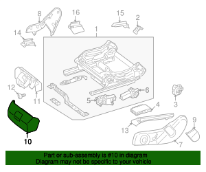 204-810-00-04-9051 - Storage Compartment 2010-2015 Mercedes-Benz ...