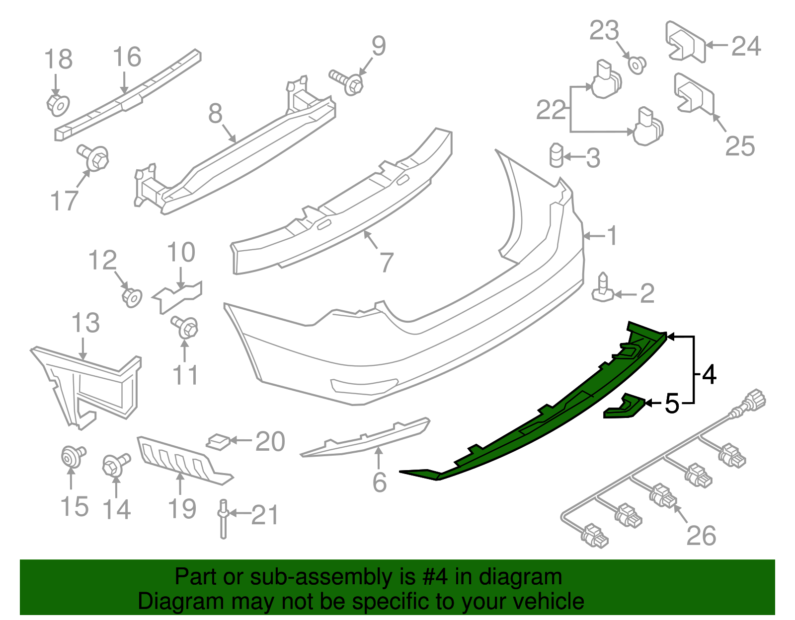 2015-2018 Volkswagen Jetta Spoiler 5C6-807-433-J | Wolfsburg Parts Direct