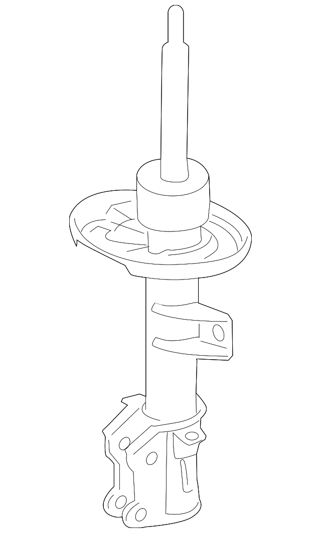 2017-2020 Fiat 500L Strut - Driver's Side (LH) 68270259aa | TascaParts.com