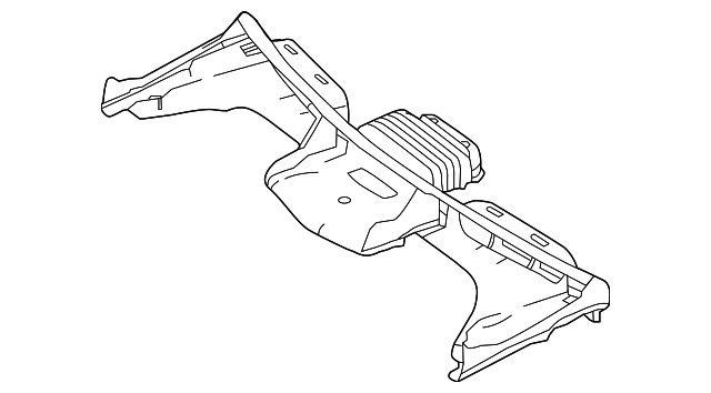 205-500-01-55 - Air Inlet Duct 2015-2023 Mercedes-Benz | Mercedes-Benz ...