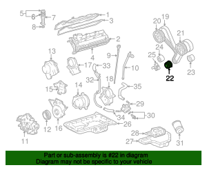 1990-2010 Lexus Crankshaft Gear 13521-0F010 | OEM Parts Online