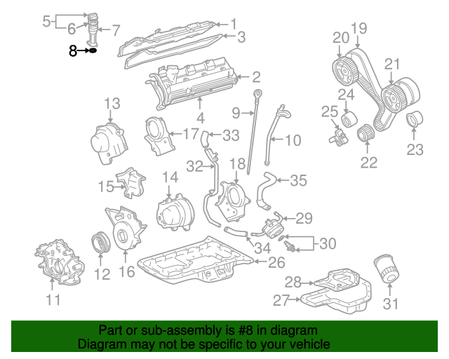 1998-2010 Lexus Filler Tube Gasket 12196-50010 | Lexus Direct parts