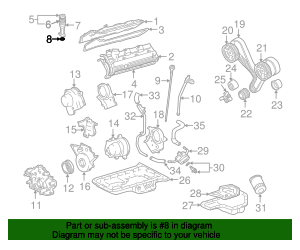 1998-2010 Lexus Filler Tube Gasket 12196-50010 | Lexus Direct parts