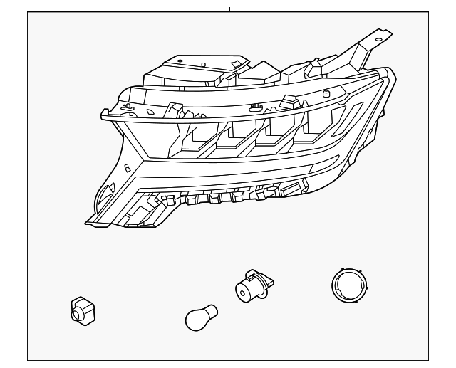 92101-R5600 - Headlamp Assembly 2024-2025 Kia Sorento | Kia Cheap Parts