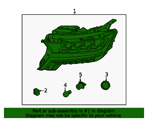 92101-P4000 - Headlamp Assembly 2021-2024 Kia Sorento | Kia.Parts Store