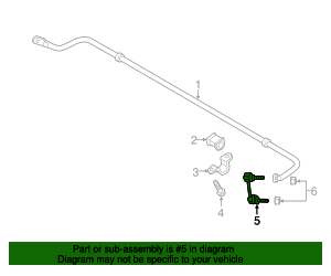 2013-2020 Ford Motorcraft™ Stabilizer Link MEF-241 | OEM Parts Online