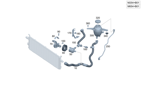 Battery Cooling System for 2022 Mercedes-Benz C300 | Mercedes-Benz USA Parts