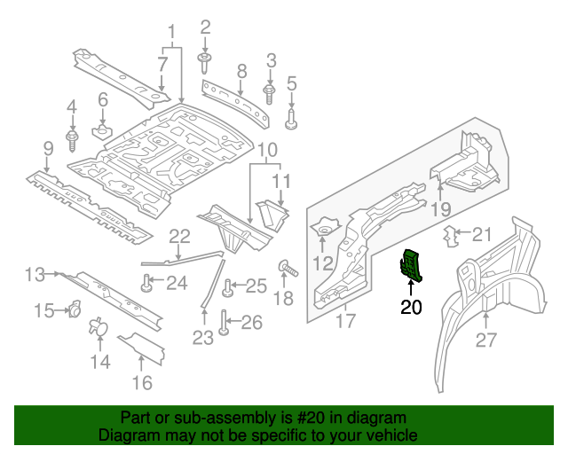 4M0-806-105-B - Damper 2017-2023 Audi | Audi OEM Parts