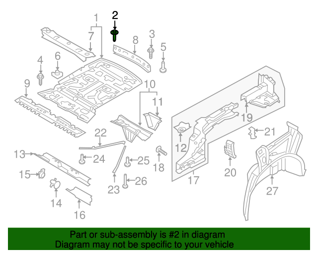 WHT-006-547 - Screw 2016-2024 Audi | Audi OEM Parts