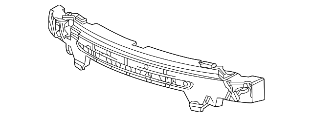 2021-2023 Chevrolet Trailblazer Front Bumper Cover Energy Absorber ...