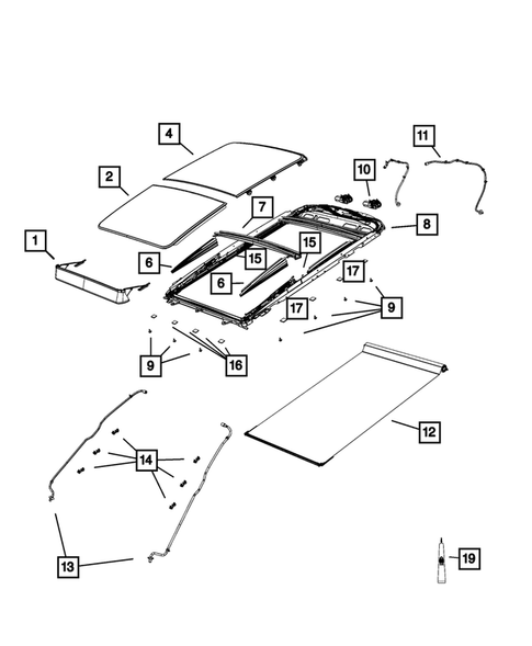 Sunroof for 2021 Jeep Cherokee | Auto Parts