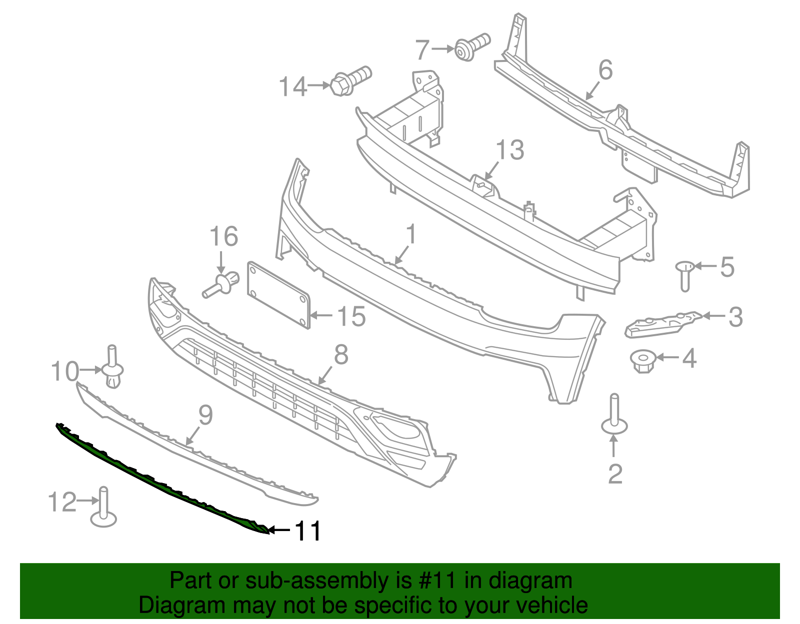 2018-2020 Volkswagen Atlas Insert 3CN-807-532-AV3 | VW Direct Auto Parts