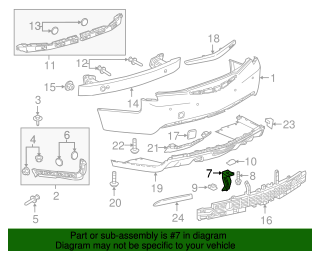 Side Bracket - GM (23425700) | GMPartsDirect.com
