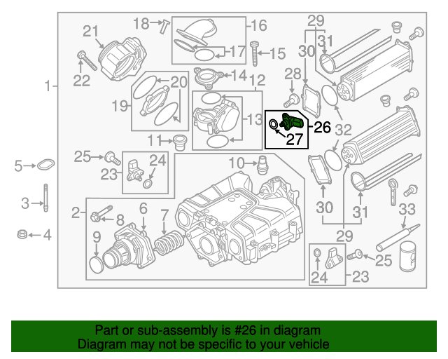 2011-2018 Porsche Supercharger Boost Sensor 958-606-180-10 | Gaudin ...