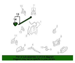 51-21-7-112-444 - Check Strap - 2004-2008 BMW | Buy BMW Parts Now