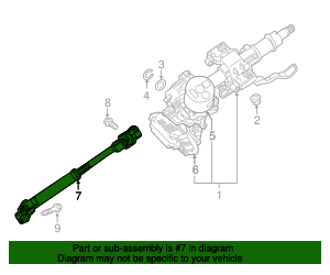 56400-F2000 - Steering Shaft 2017-2020 Hyundai | AutoNationParts.com