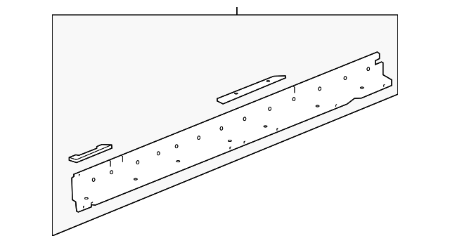 2019-2024 Cadillac XT4 Driver Side Rocker Outer Panel Reinforcement ...