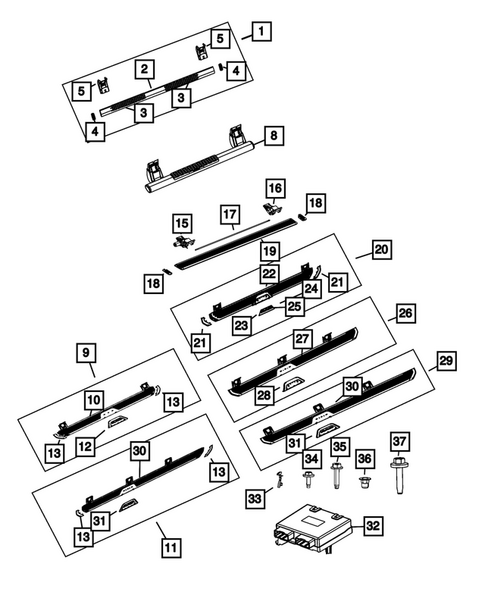 Running Boards and Side Steps for 2024 Ram 2500 | Mopar eStore
