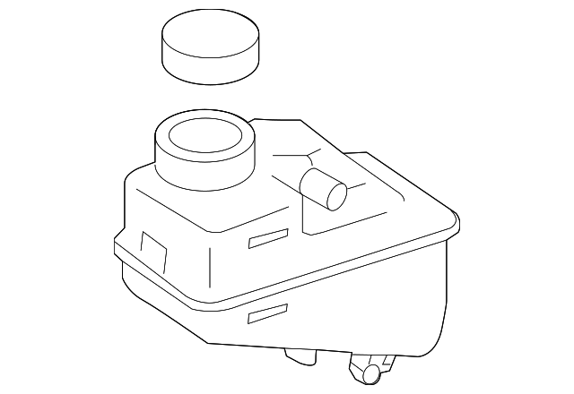 166-430-01-02 - Reservoir 2012-2019 Mercedes-Benz | Mercedes-Benz USA Parts
