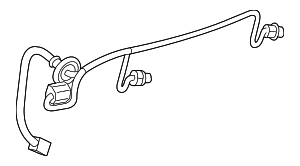 2013-2017 Chevrolet Traverse Rear License Plate Lamp Wiring Harness ...