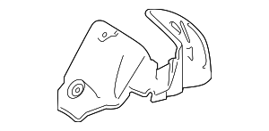 2010-2015 Honda Insulator, R Rear Wheelhouse 74641-TP6-A00 | Honda ...