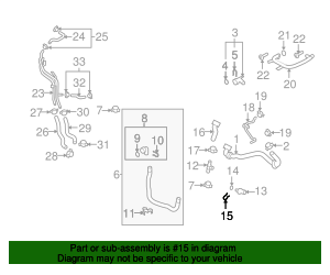 Temp Sensor Retainer Spring 032-121-142 | vwpartscente