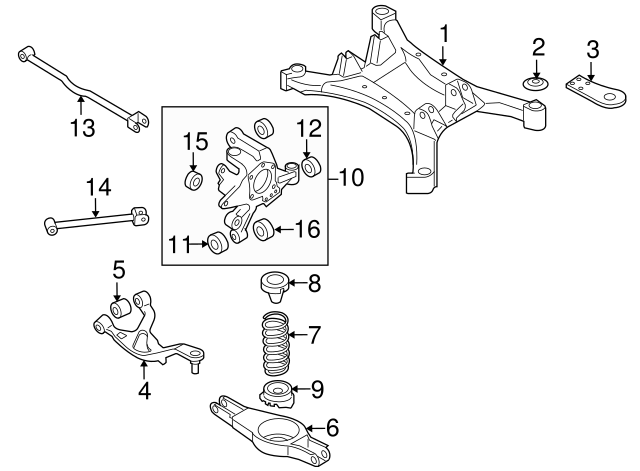 2011-2014 Nissan Maxima OEM NEW 2011-2014 Nissan Maxima S SV Rear ...