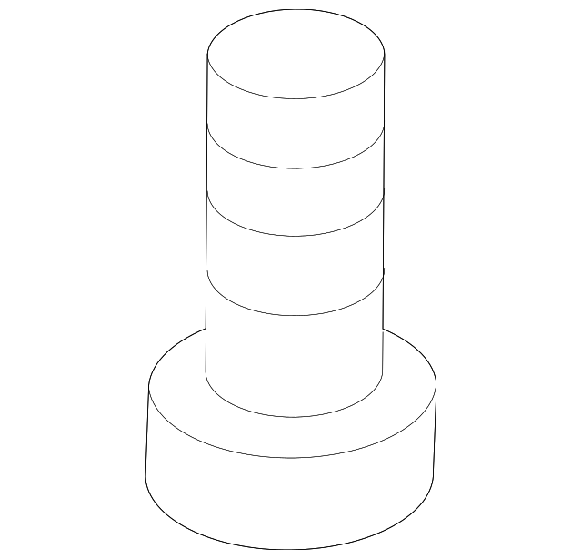 2019 Mercedes-Benz Air Deflector Bolt 910105-008012 | MB OEM Parts