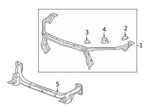 2018-2023 Buick Enclave Bar 84501898 | AutoNationParts.com