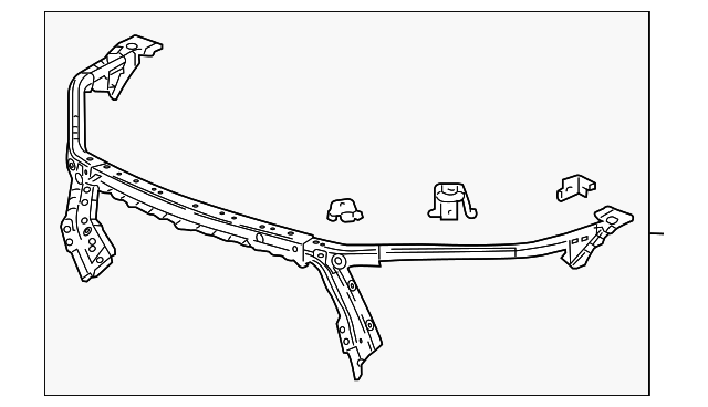 84462768 - Front End Upper Tie Bar 2018-2024 Buick Enclave | AutoNation ...