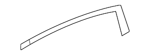 2018-2020 Kia Rio Black Out Tape 86392 H8000 | QuirkParts