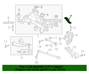 2016-2025 Honda Support Bracket 50377-TG7-A02 | Honda Parts Direct