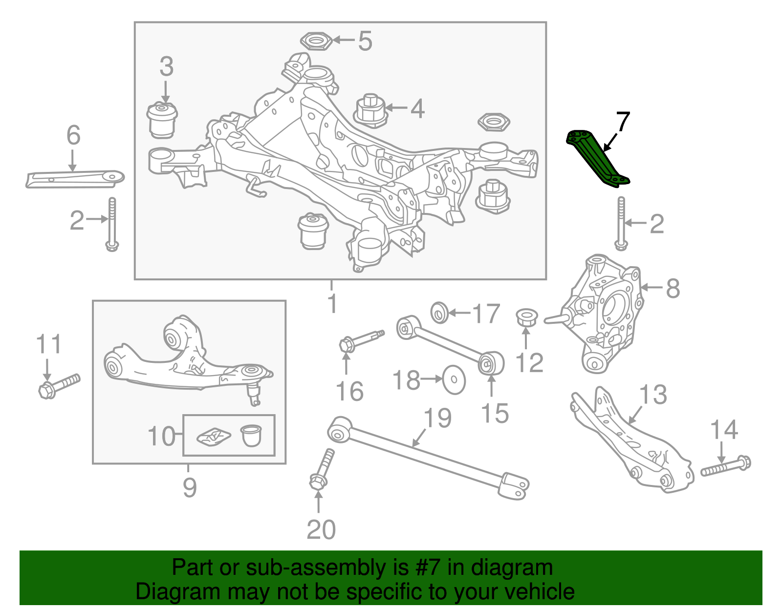 2016-2025 Honda Support Bracket 50377-TG7-A02 | Honda Parts Direct