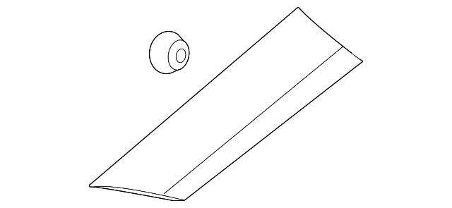 2018-2022 Hyundai Pillar Molding 87860-J9000 | QuirkParts