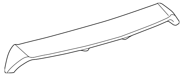 76085-52917-D0 - Rear Spoiler - 2018-2019 Toyota Prius C | OEM Genuine ...