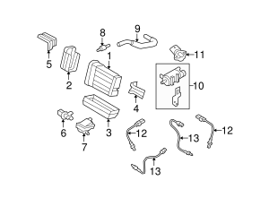 2006-2010 Kia Oxygen Sensor 39210-25300 | QuirkParts