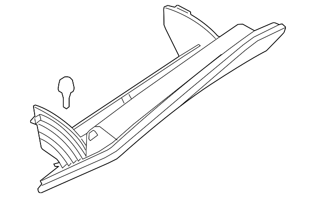 2019-2025 BMW Glove Box Door 51169863833 | OEM Parts Online