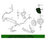 2009-2015 Cadillac CTS Power Steering Fluid Reservoir 22768353 ...