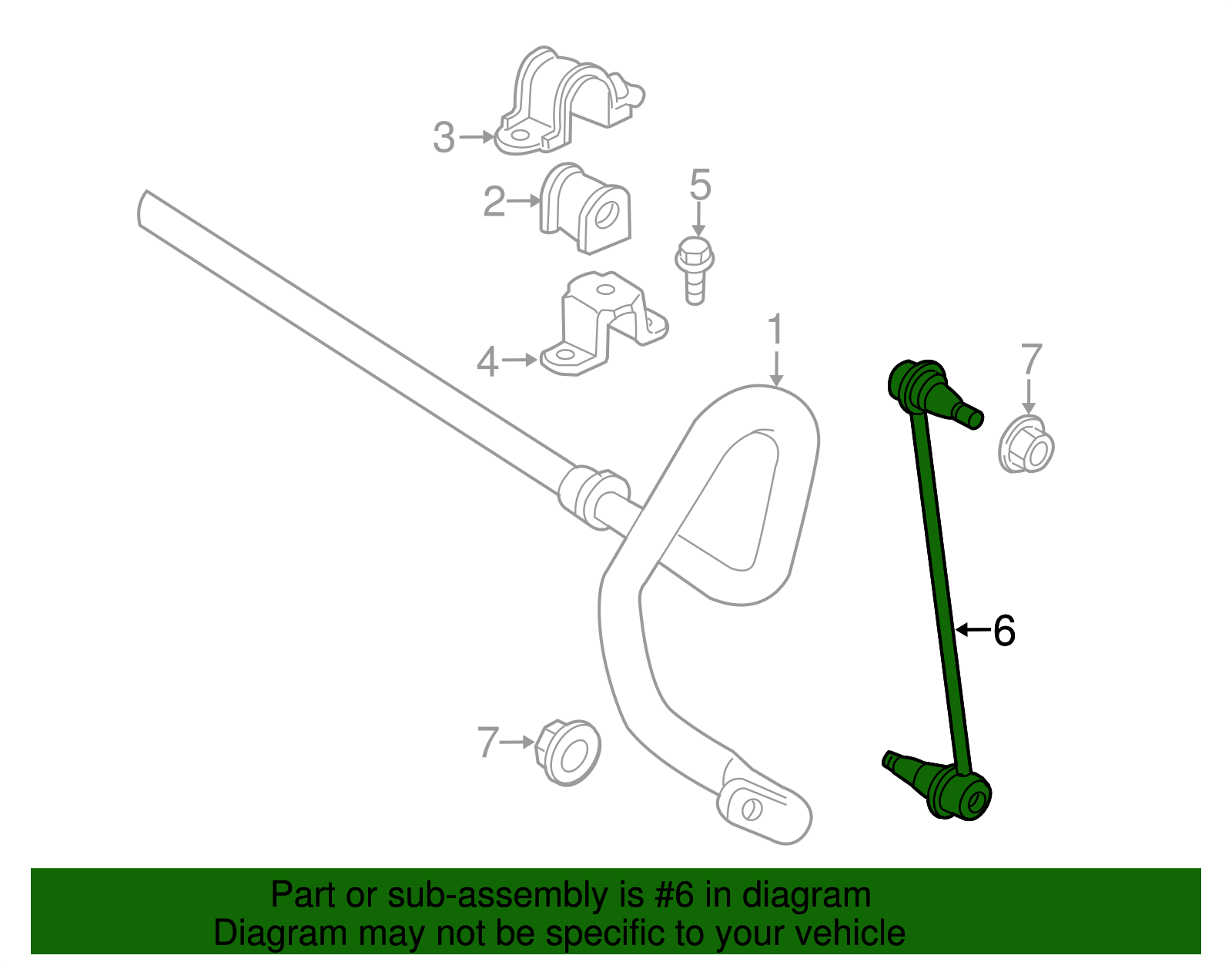 Genuine Toyota Link Assembly - Single Unit part# 48820-06040 for 2001 ...